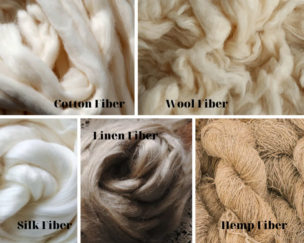 uses of natural and synthetic fibres